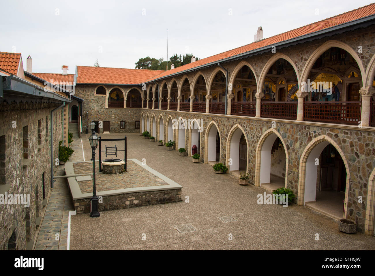 Kykkos monastery, Cyprus Stock Photo - Alamy