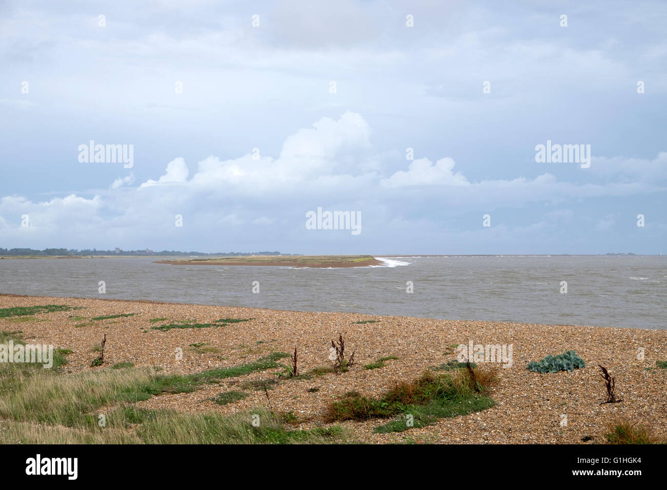 River Alde estuary, Shingle Street, Suffolk, UK Stock Photo - Alamy