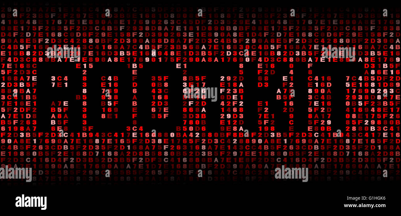 Rootkit text on hex code illustration Stock Photo - Alamy
