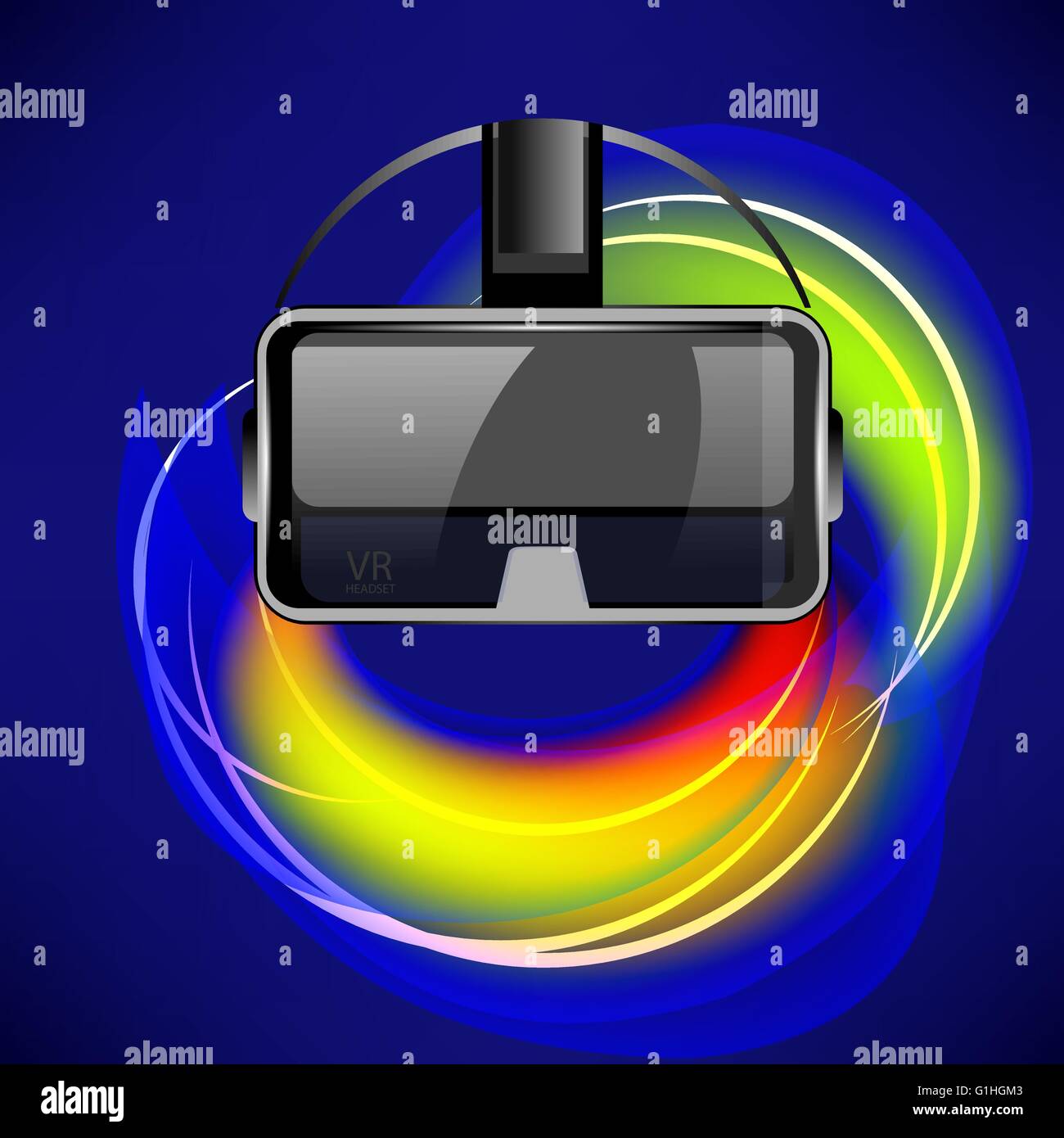Headset fiction Stock Vector Images - Alamy