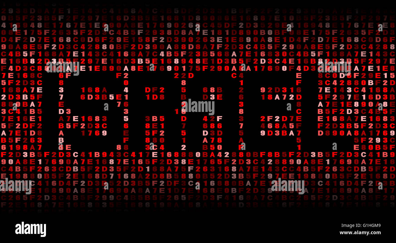 Israel text on hex code illustration Stock Photo - Alamy