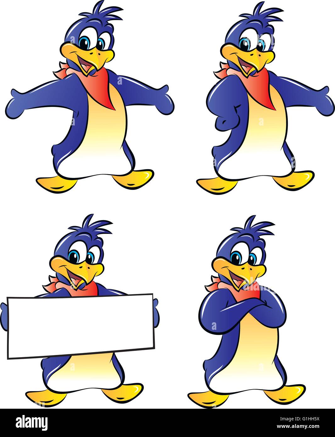 Full Length Cartoons Penguin