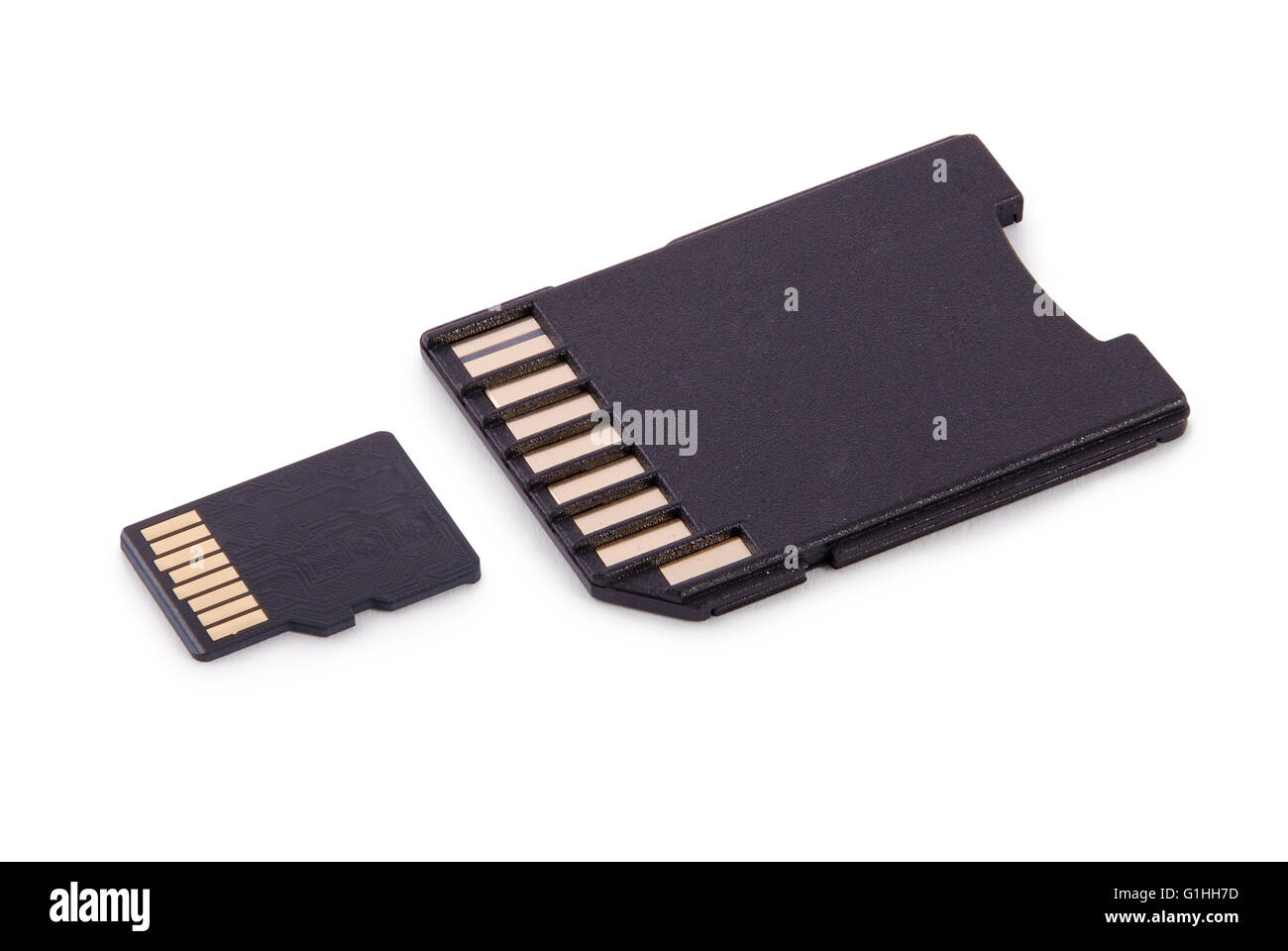 An SD and micro SD Memory card to use when taking pictures on your ...
