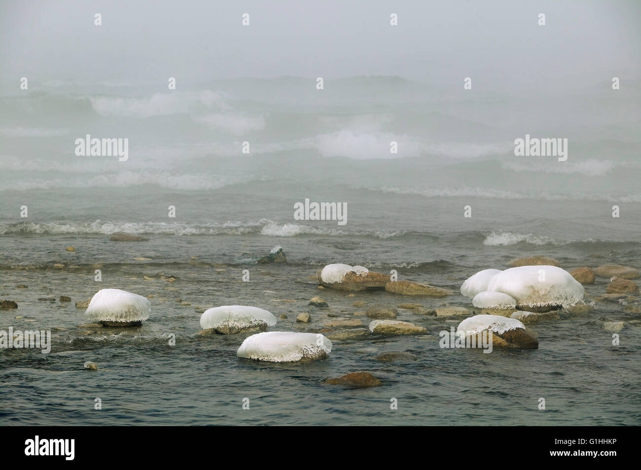Frozen Waves Lake Ice High Resolution Stock Photography and Images - Alamy