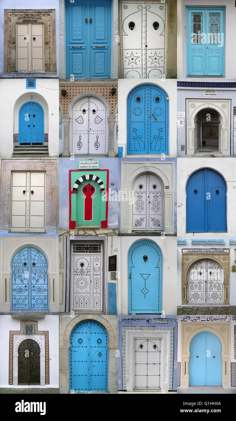 Multi colored doors hi-res stock photography and images - Alamy