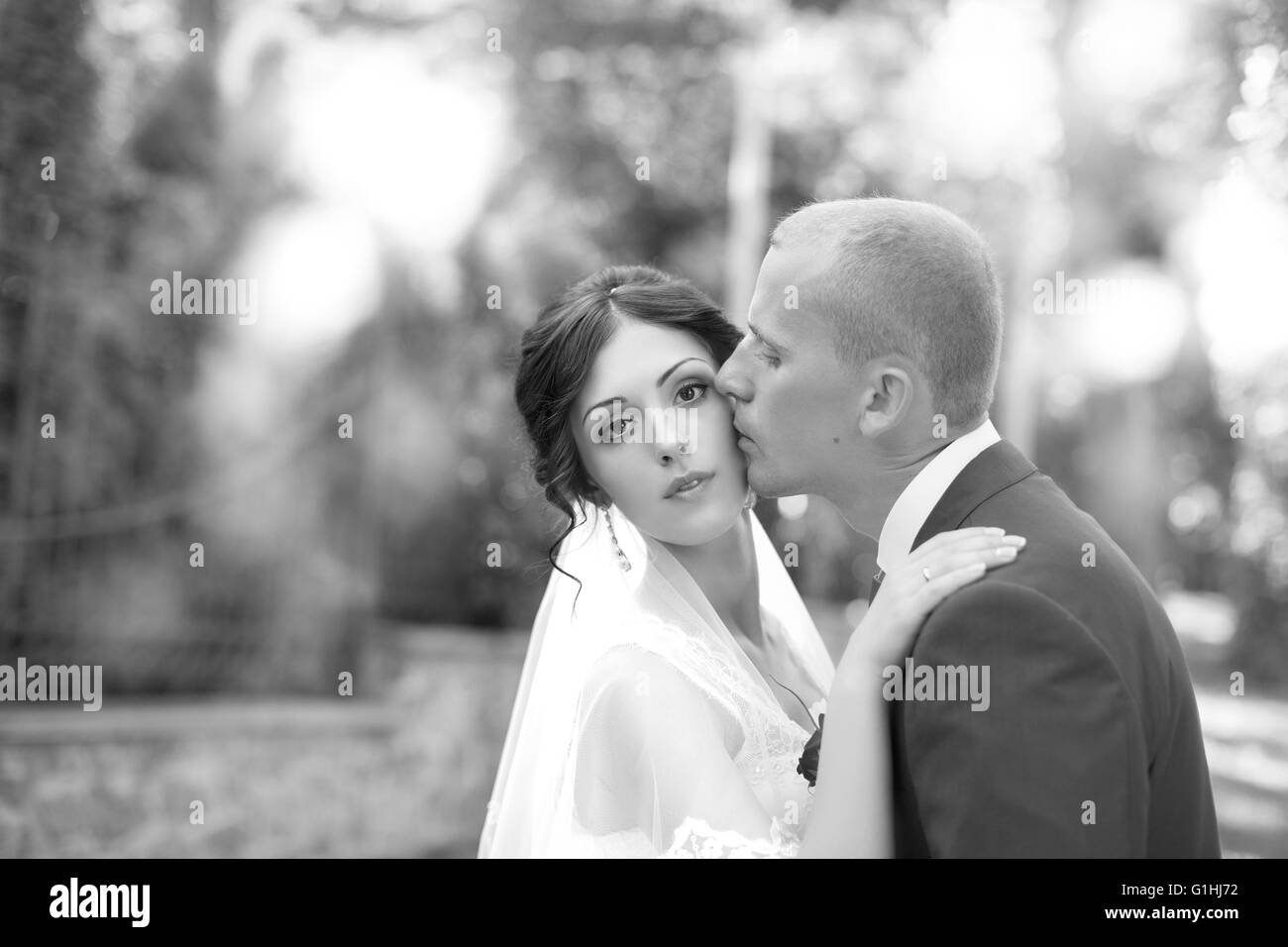 Young smiling groom standing hi-res stock photography and images - Alamy