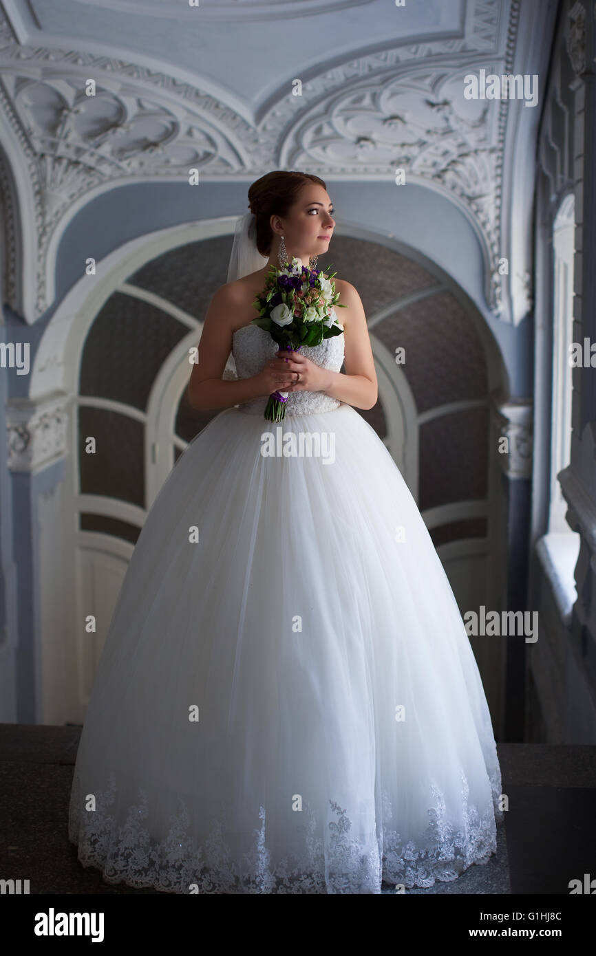 Beautiful Bride.Bride's portrait Stock Photo - Alamy