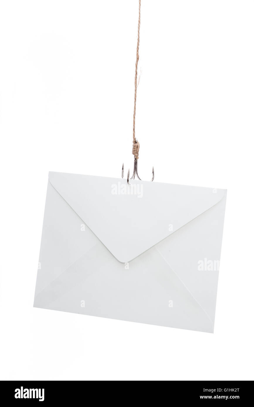 Phishing email metaphor Cut Out Stock Images & Pictures - Alamy
