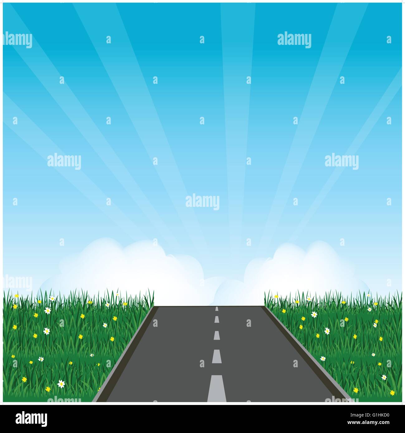 Celestial horizon Stock Vector Images - Alamy