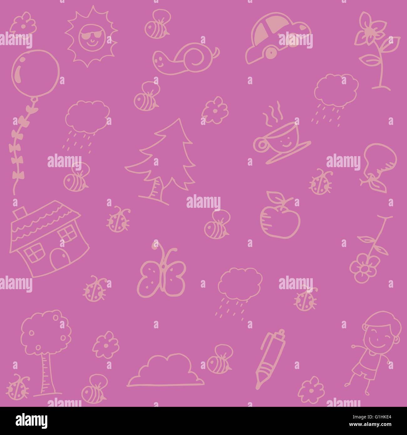 Paper school backgrounds Stock Vector Images - Alamy