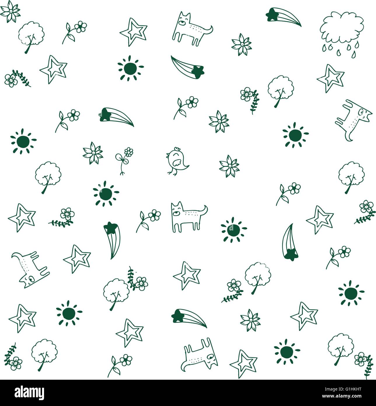 Beauty of sun Stock Vector Images - Alamy