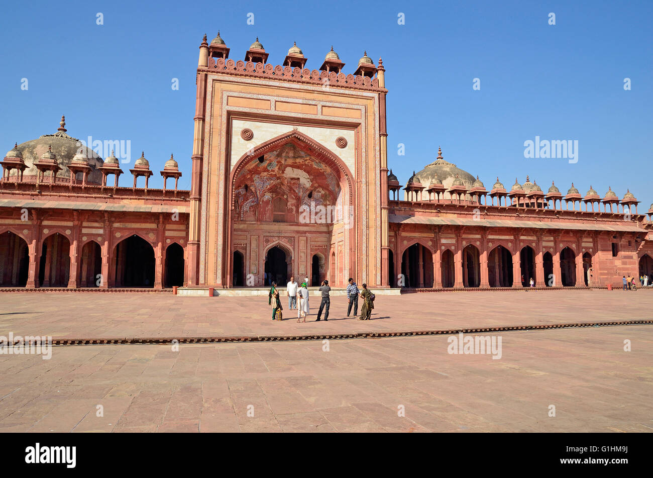 Fatehpur Sikri, capital city of Mughal Emperor Akbar, Agra, Uttar ...