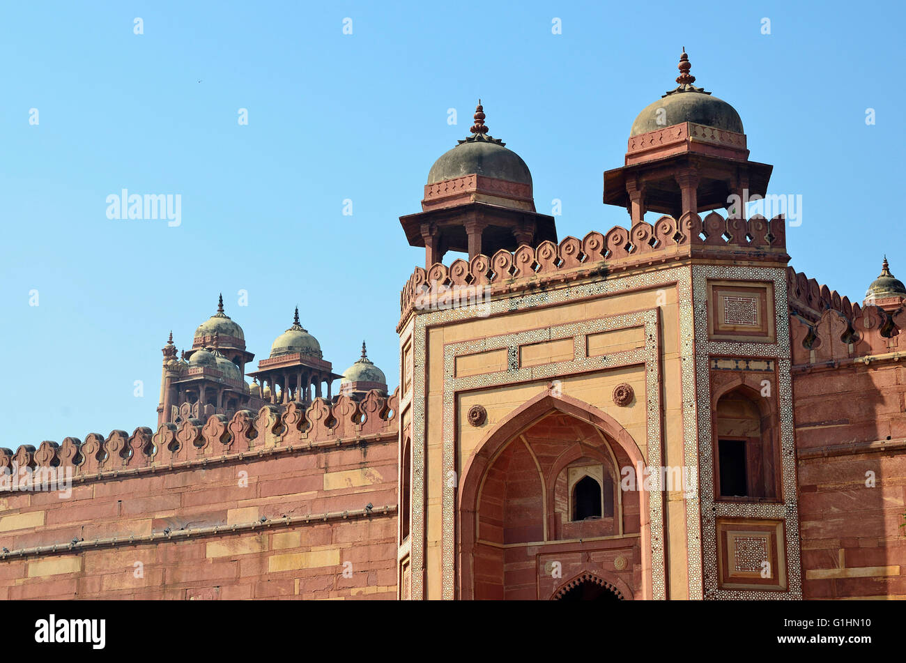 Fatehpur Sikri, capital city of Mughal Emperor Akbar, Agra, Uttar ...