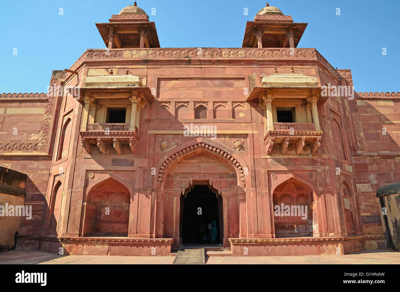 Jodha Bai Palace, Fatehpur Sikri, Agra, Uttar Pradesh, India Stock ...
