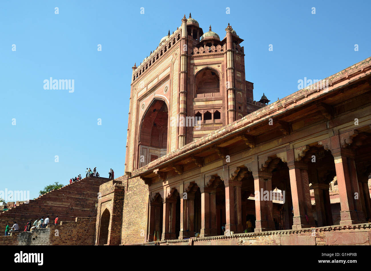Fatehpur Sikri, capital city of Mughal Emperor Akbar, Agra, Uttar ...