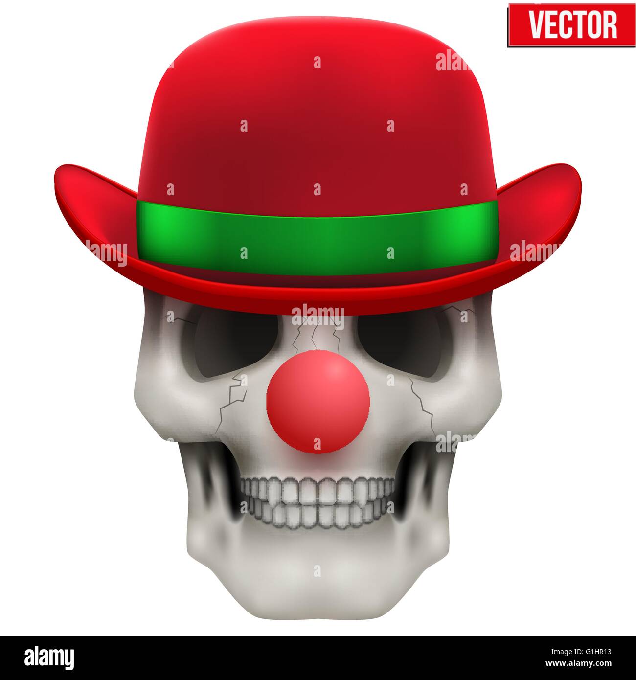 Skeleton wig Stock Vector Images - Alamy