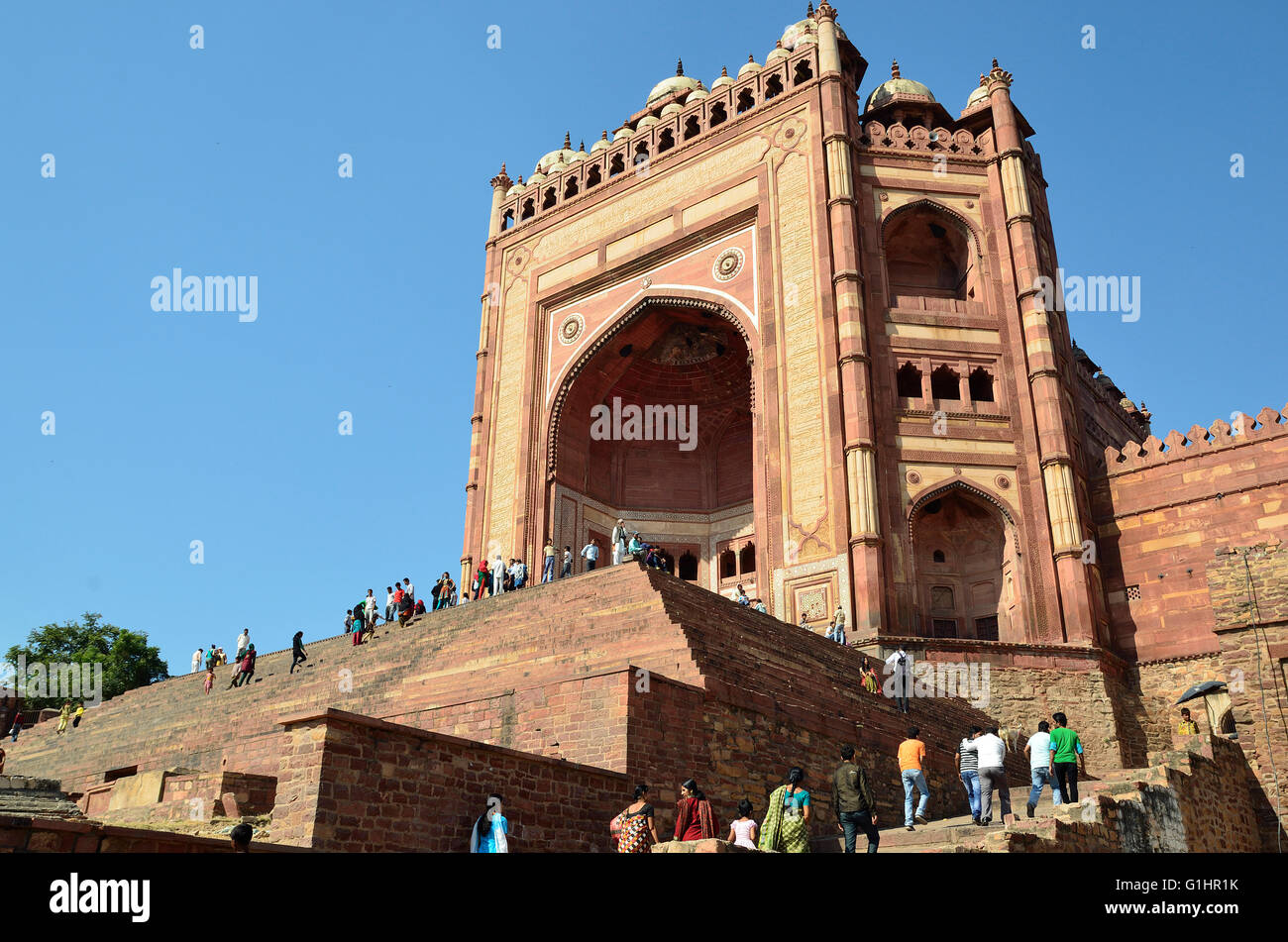 Fatehpur Sikri, capital city of Mughal Emperor Akbar, Agra, Uttar ...