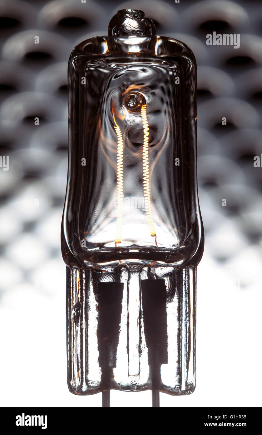 Halogen lamp powered Stock Photo - Alamy