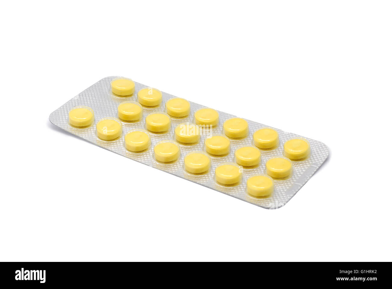 pills blister isolated Stock Photo - Alamy