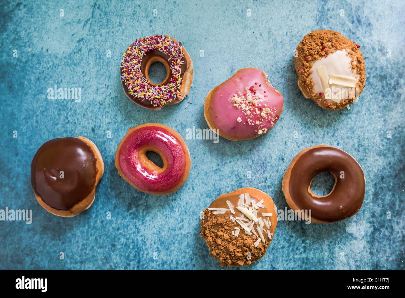 Ring doughnut above hi-res stock photography and images - Alamy