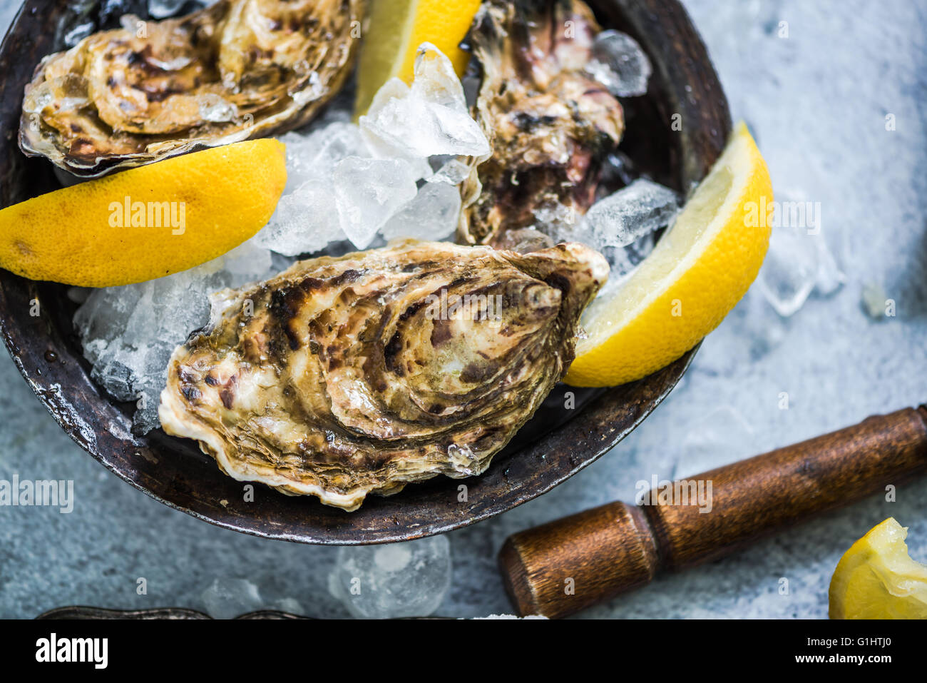 Catch oysters hi-res stock photography and images - Alamy