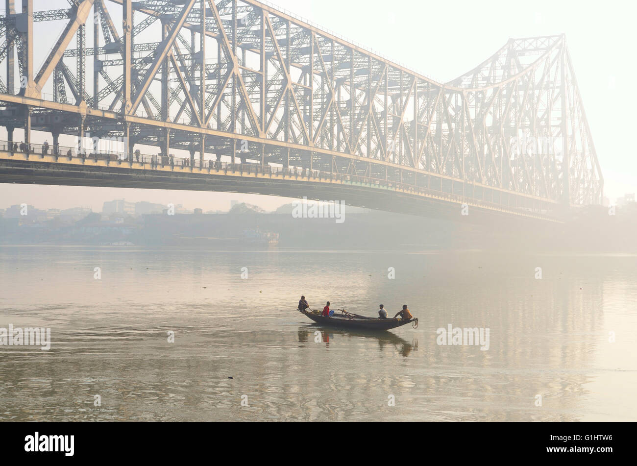 Net fishing ganga river hi-res stock photography and images - Alamy
