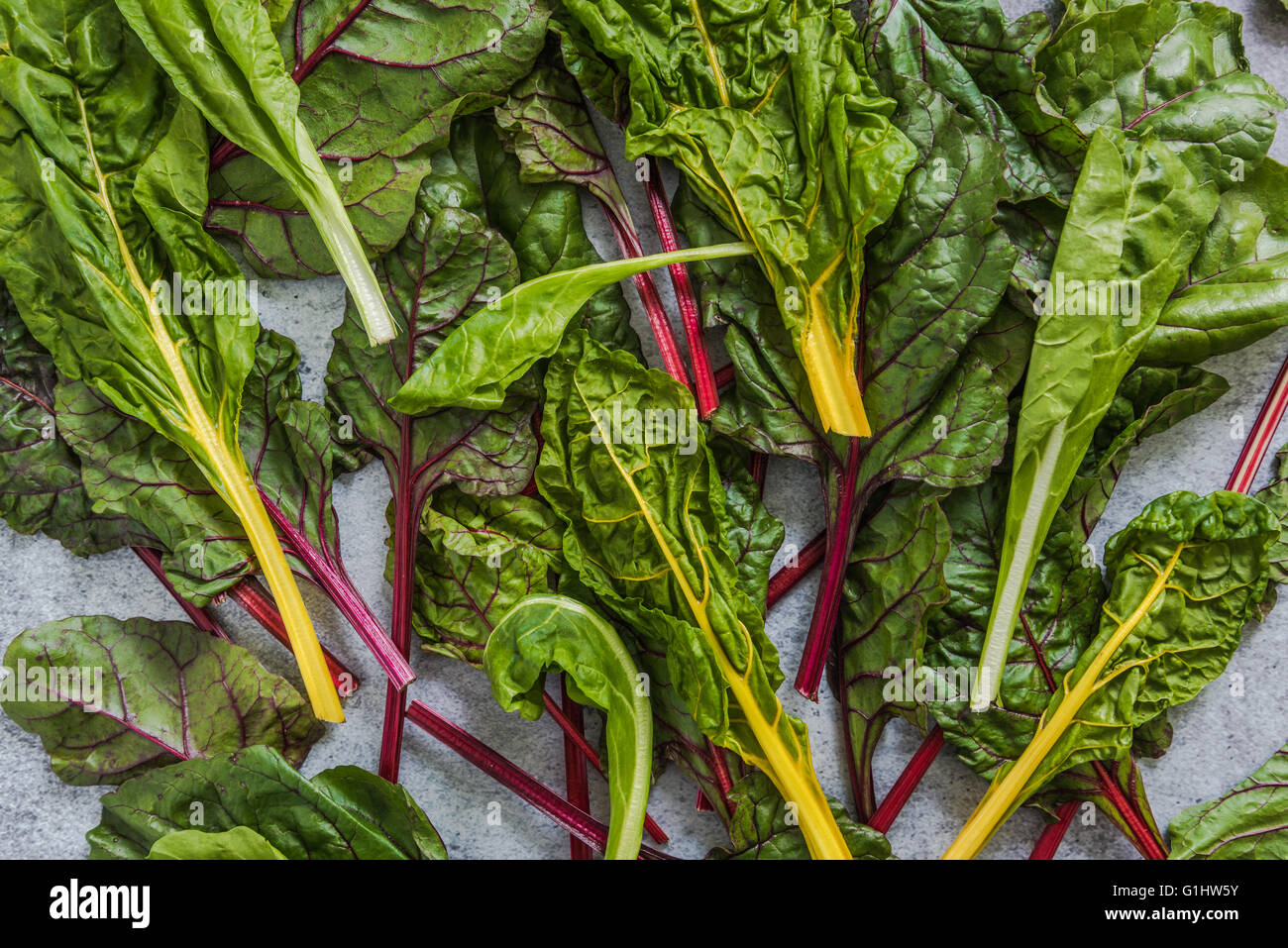 Rainbow swiss chard hi-res stock photography and images - Alamy