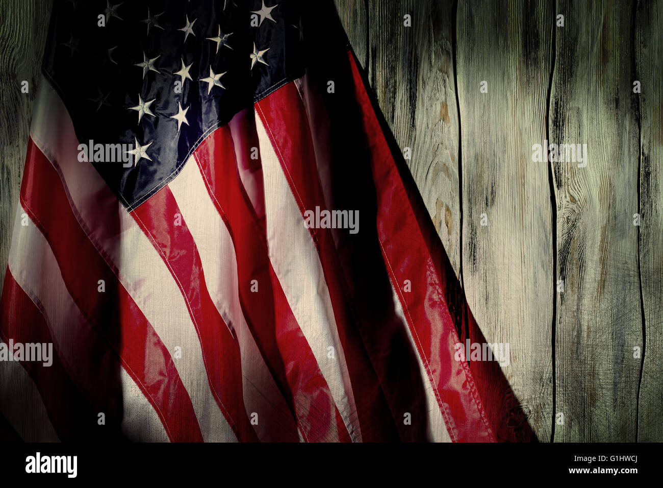 Old american flag hi-res stock photography and images - Alamy