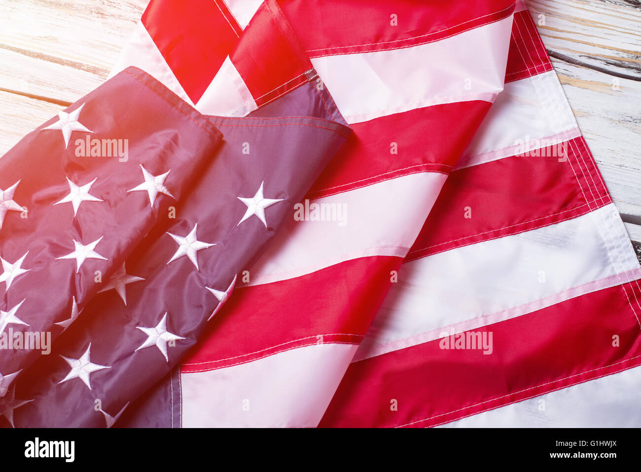 Crumpled usa flag hi-res stock photography and images - Alamy