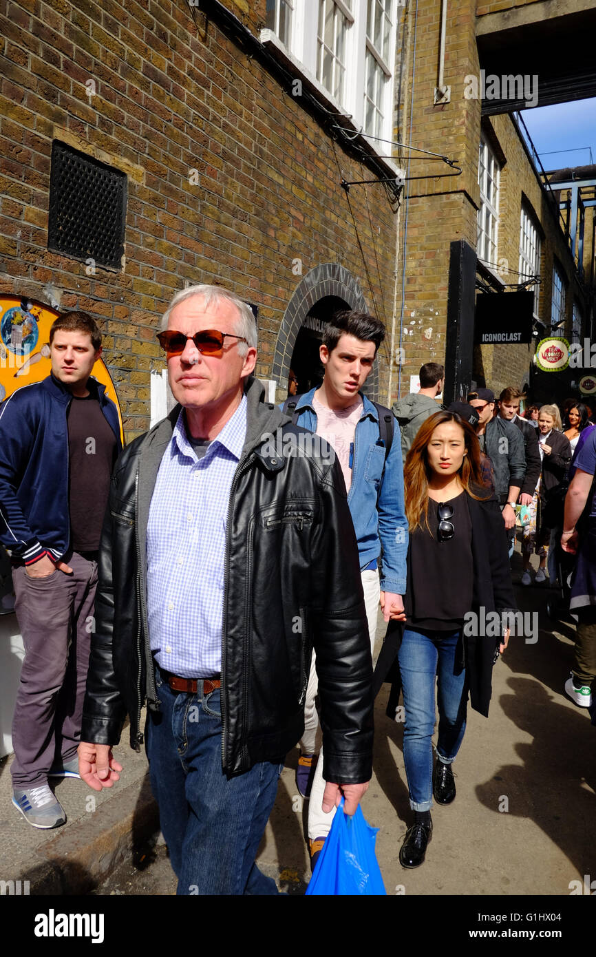Crowd older people walking on hi-res stock photography and images - Alamy