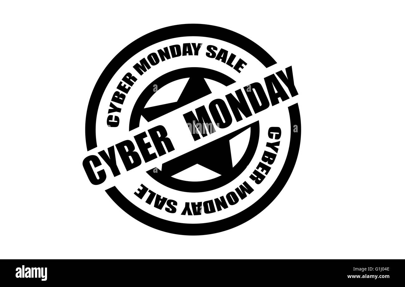 Cyber monday shopping sales Cut Out Stock Images & Pictures - Alamy