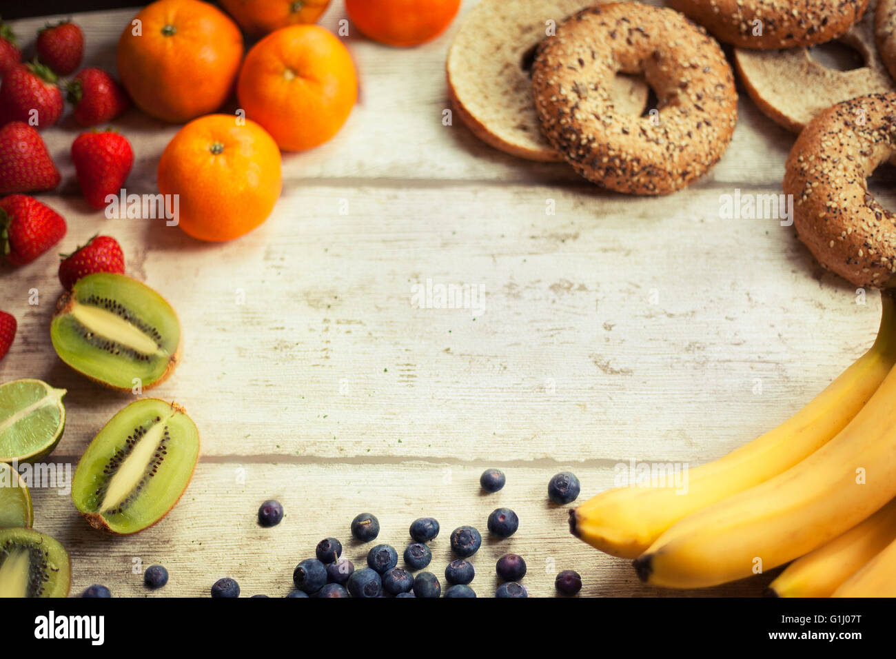 Healthy homemade food Stock Photo - Alamy