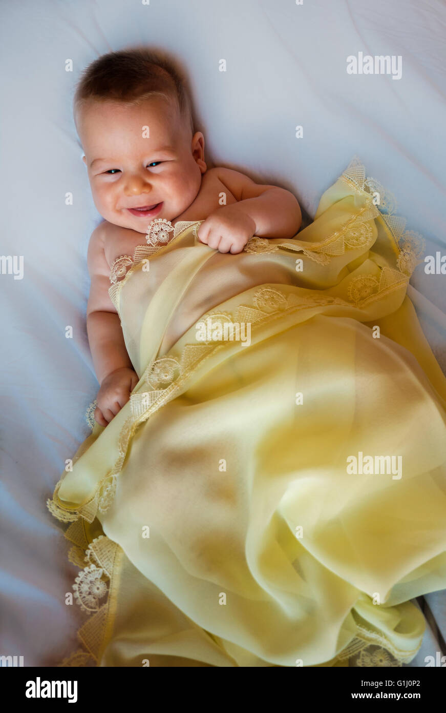 Baby blanket background hi-res stock photography and images - Alamy