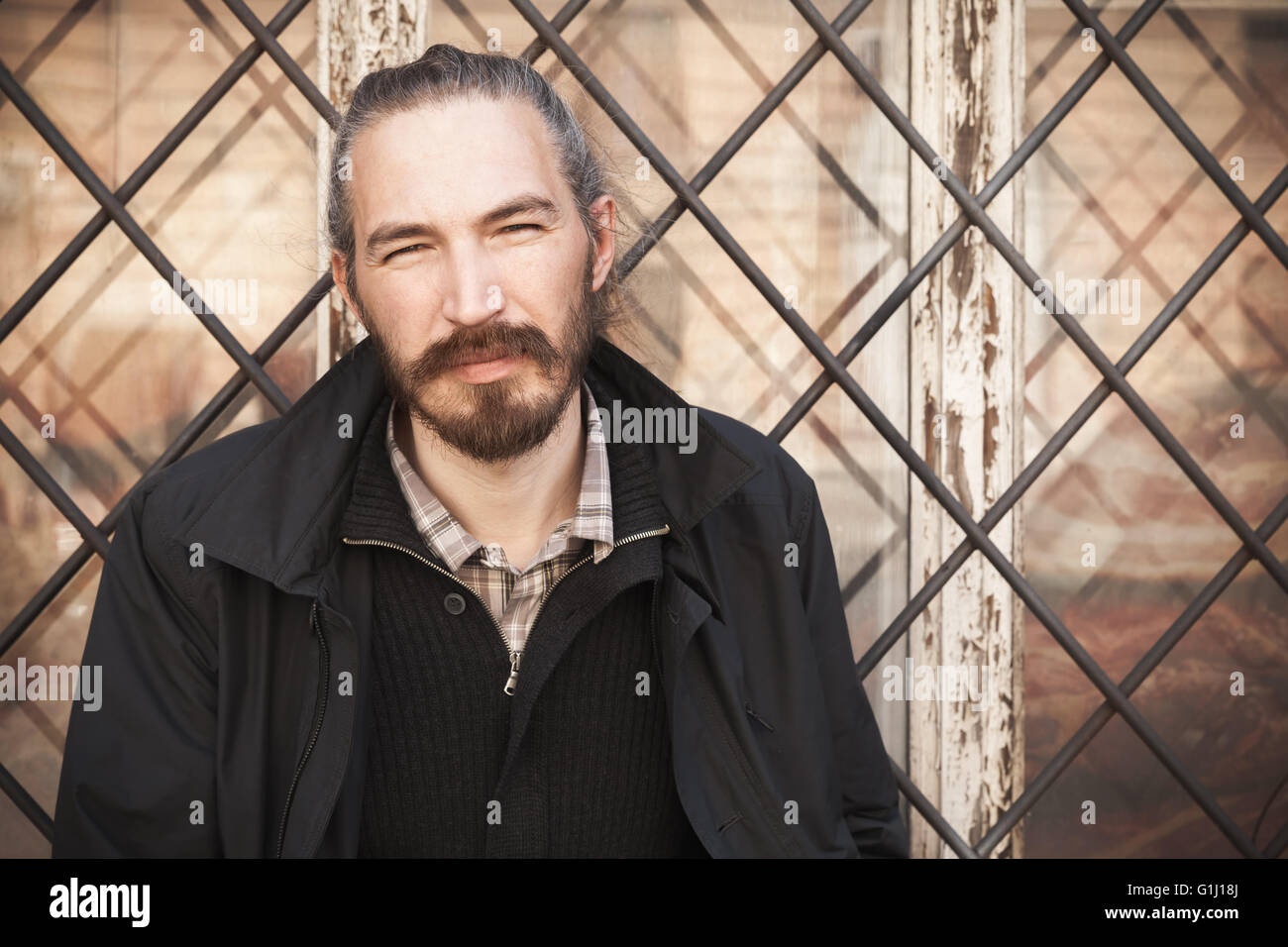 Bearded man look hi-res stock photography and images - Alamy