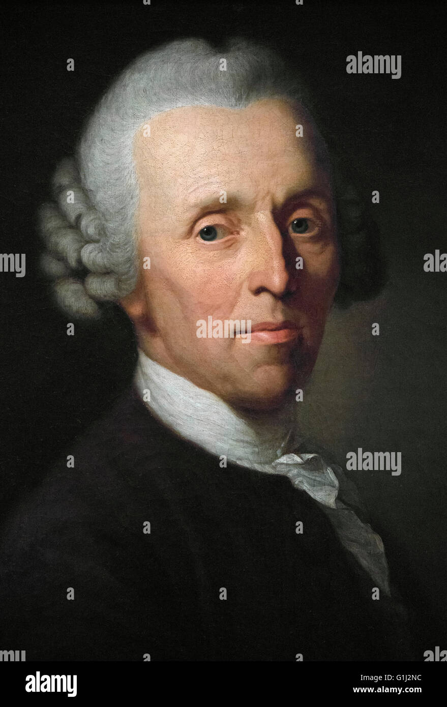 Anton Graff (1736-1813), Christian Fürchtegott Gellert (1715-1769 ...