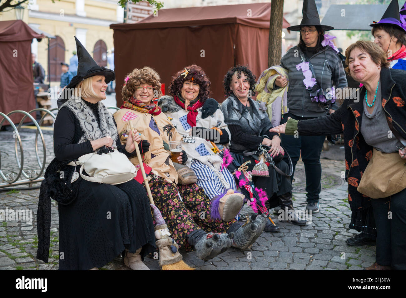 Celebration witches night burning witches hi-res stock photography and ...
