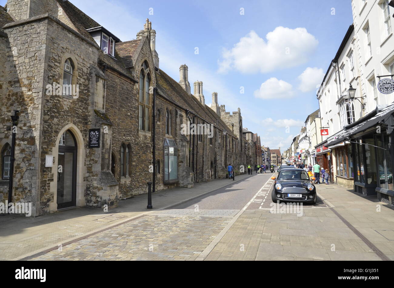 The High Street in Ely, Cambridgeshire Stock Photo - Alamy