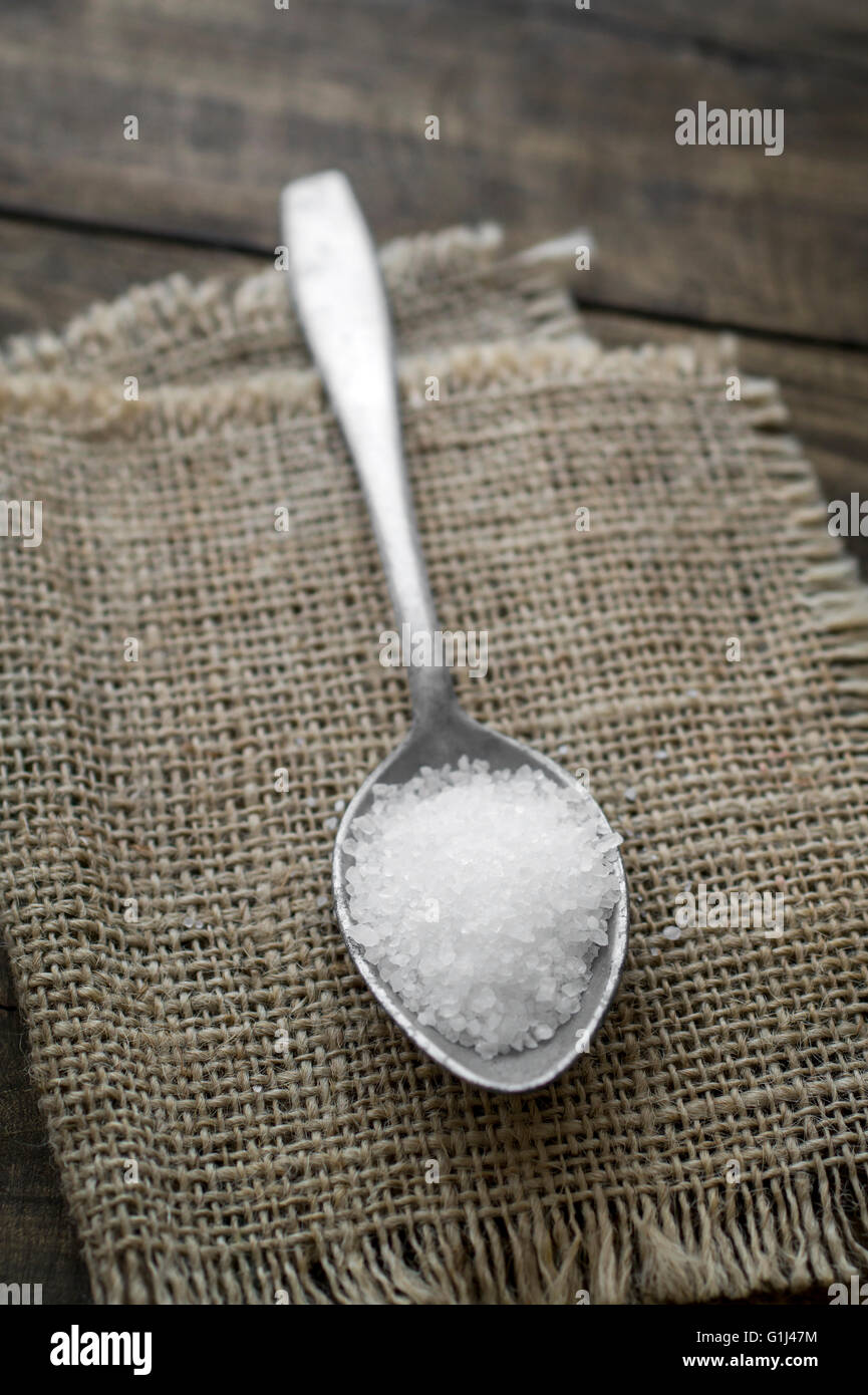 Sea salt in old hi-res stock photography and images - Alamy