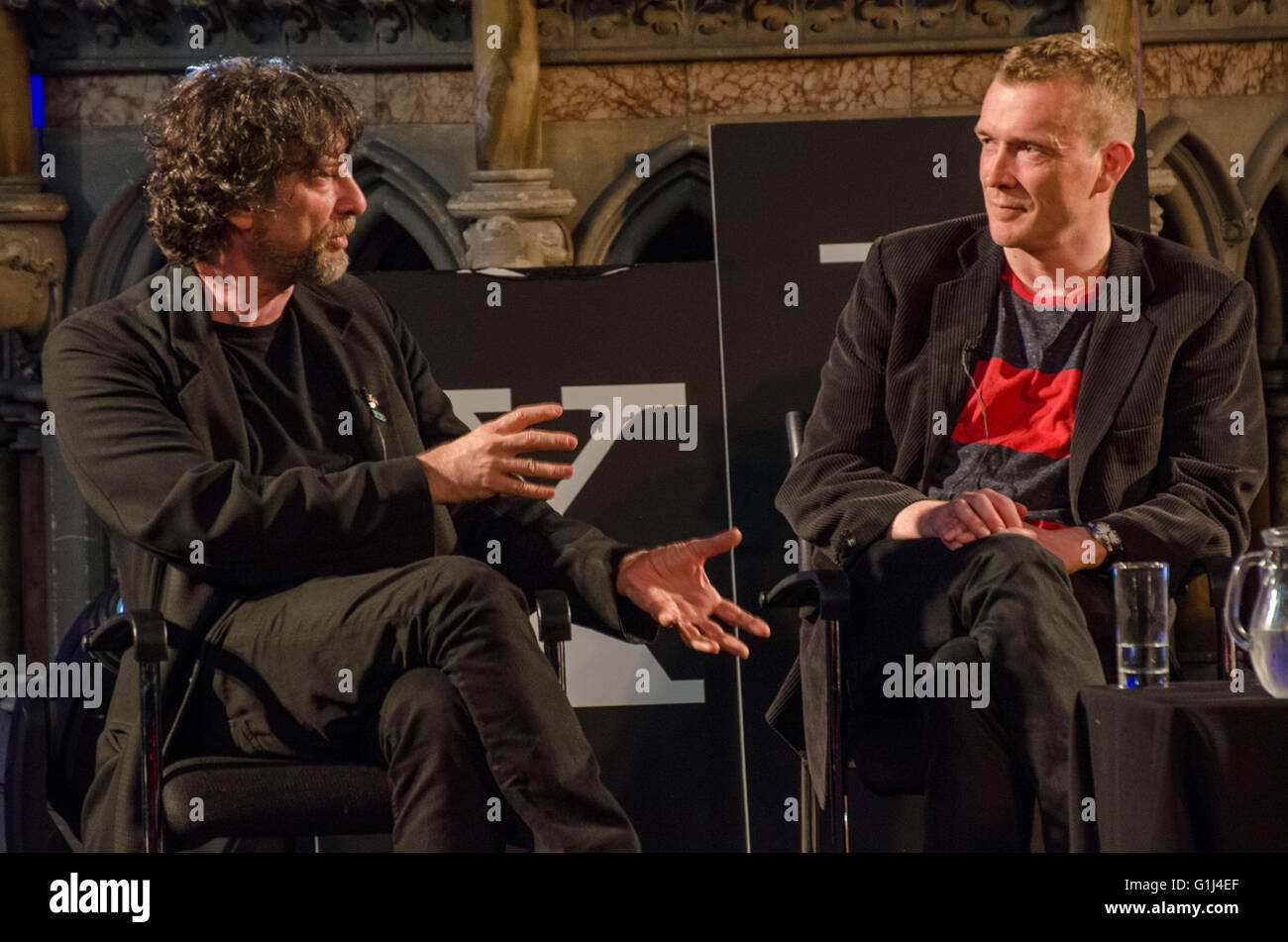Neil Gaiman and David Mitchell Two globally acclaimed writers Ð ...