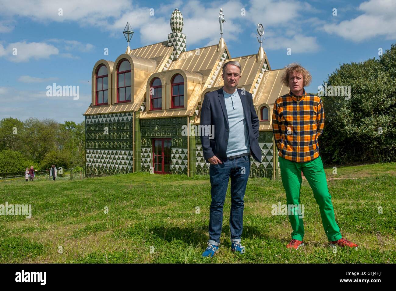 Artist Grayson Perry and architect Charles Holland [ of FAT Architects ...