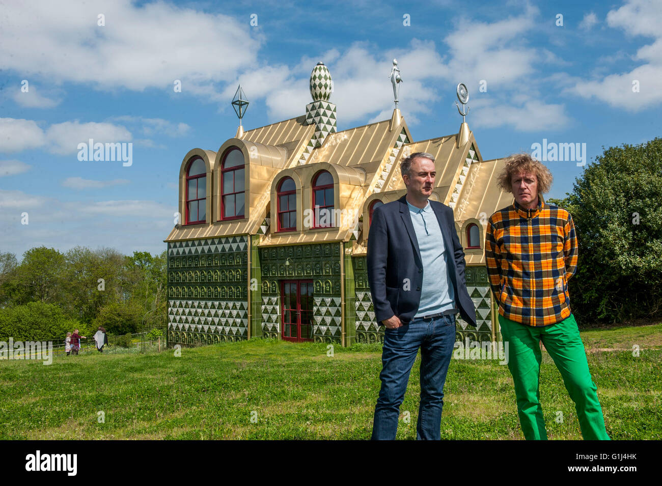 Artist Grayson Perry and architect Charles Holland [ of FAT Architects ...