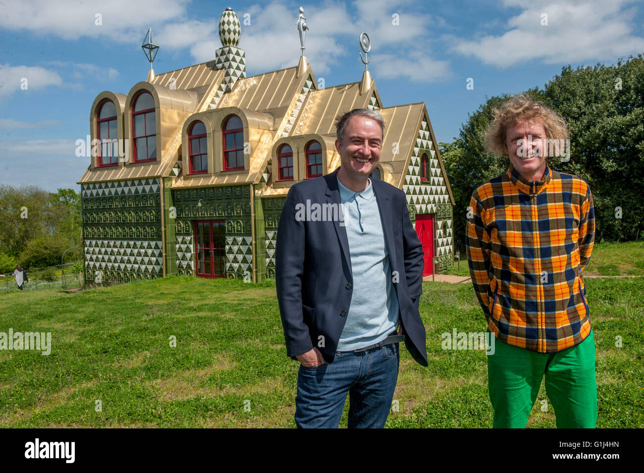 Artist Grayson Perry and architect Charles Holland [ of FAT Architects ...