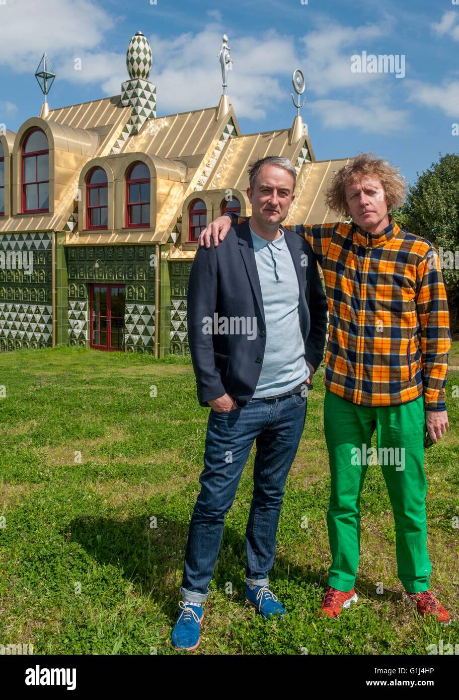 Artist Grayson Perry and architect Charles Holland [ of FAT Architects ...