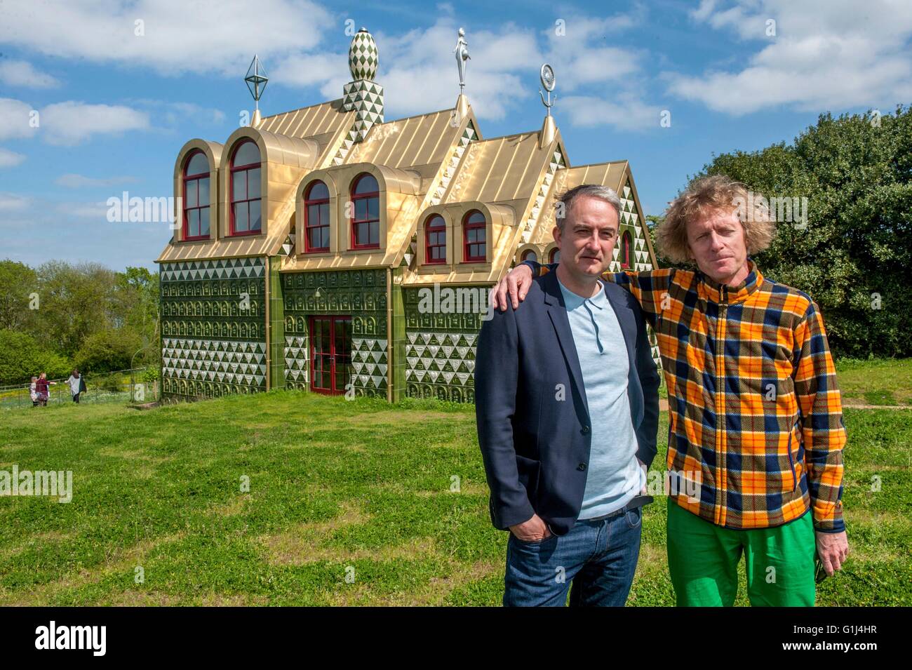 Artist Grayson Perry and architect Charles Holland [ of FAT Architects ...