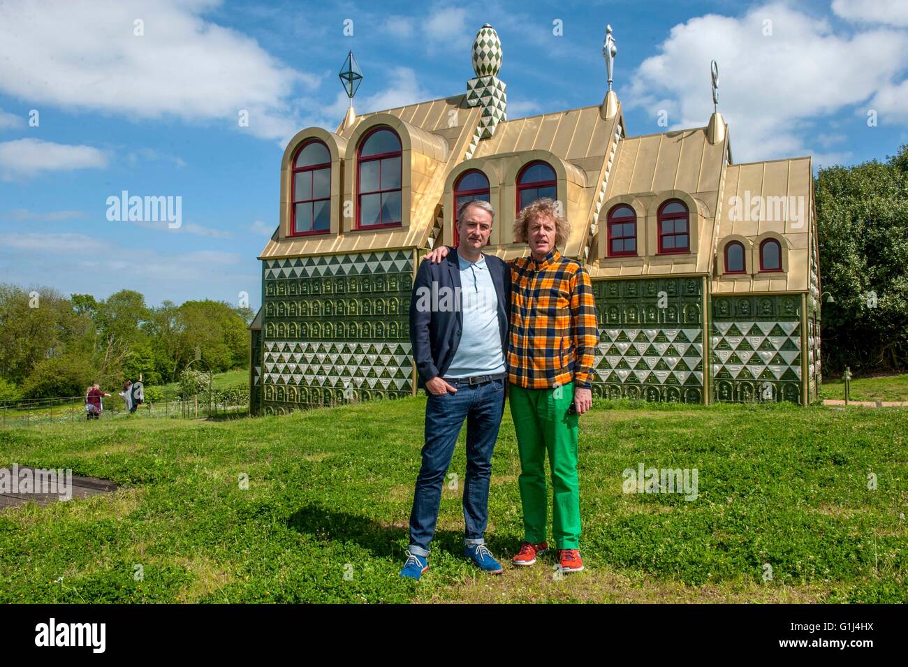 Artist Grayson Perry and architect Charles Holland [ of FAT Architects ...