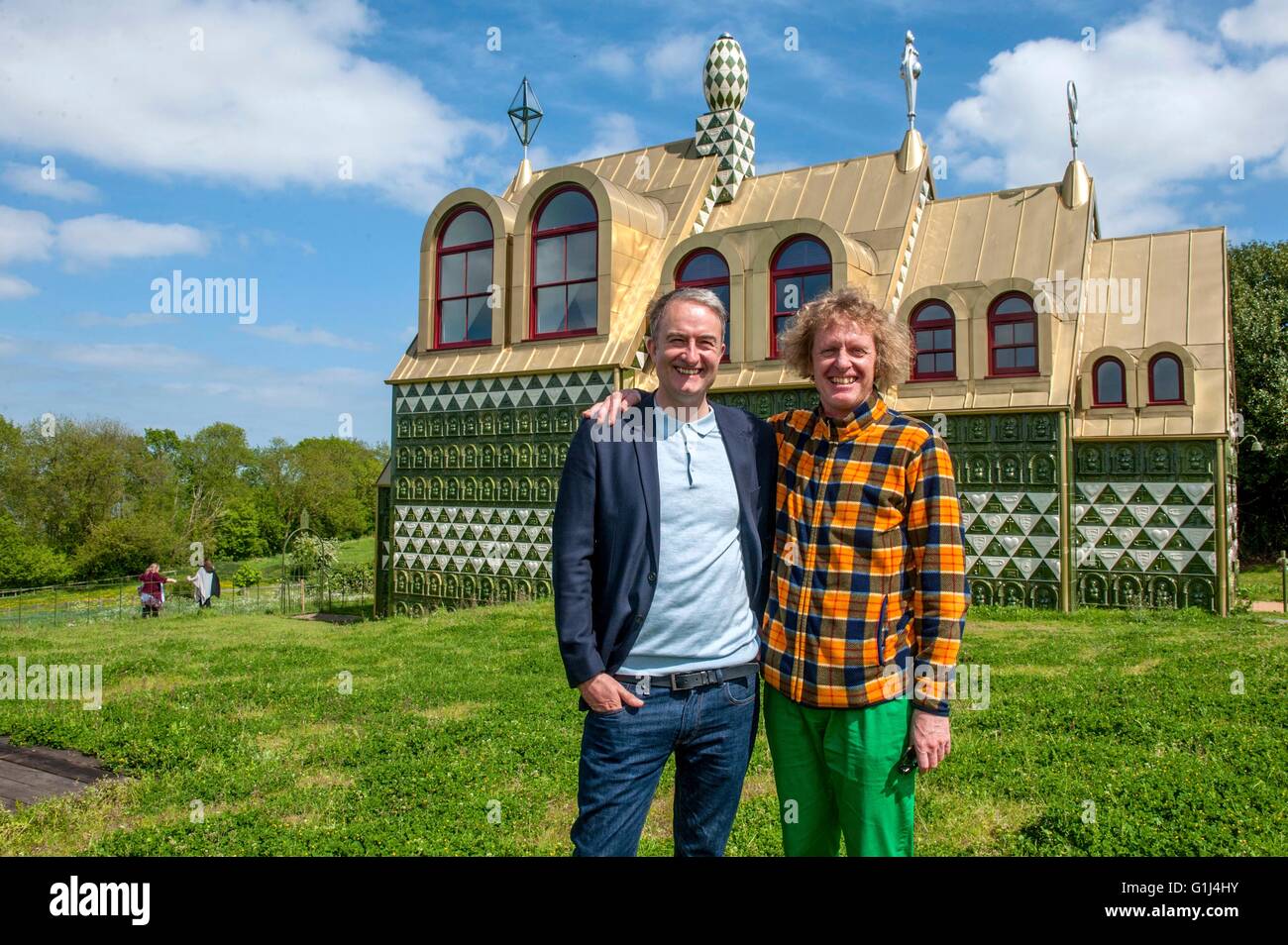 Artist Grayson Perry and architect Charles Holland [ of FAT Architects ...