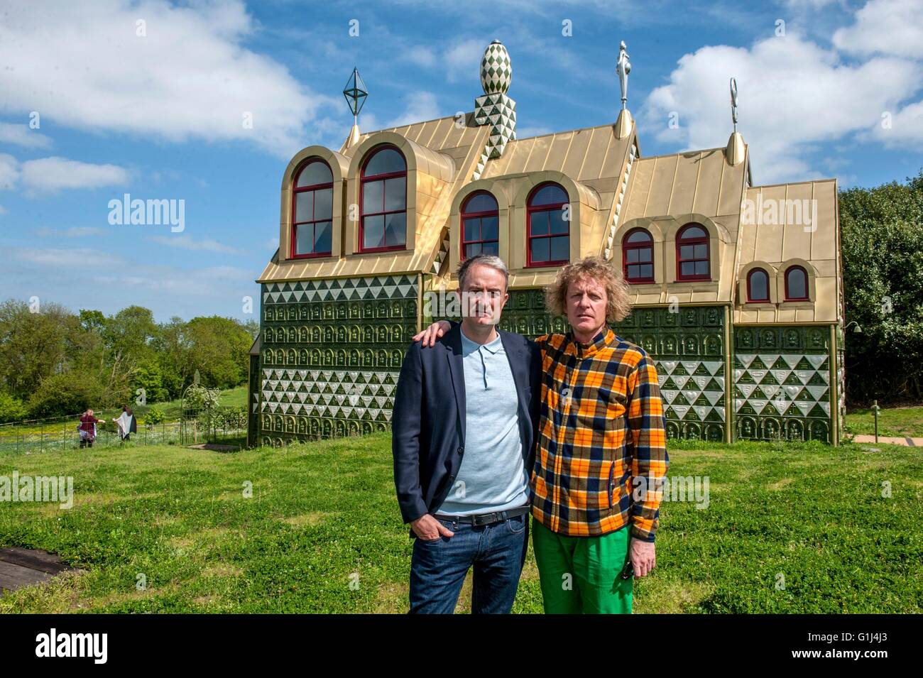 Artist Grayson Perry and architect Charles Holland [ of FAT Architects ...