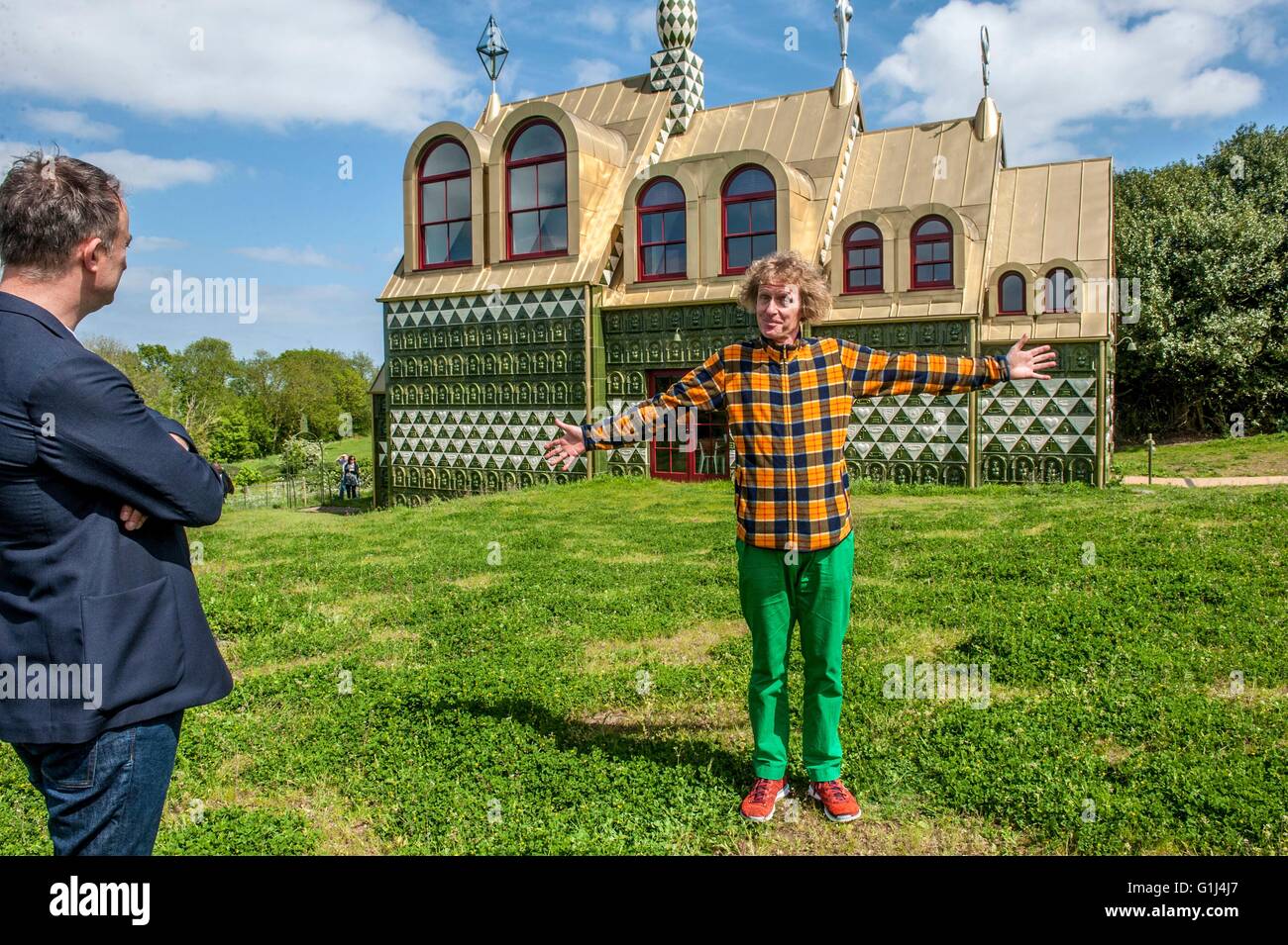 Artist Grayson Perry and architect Charles Holland [ of FAT Architects ...