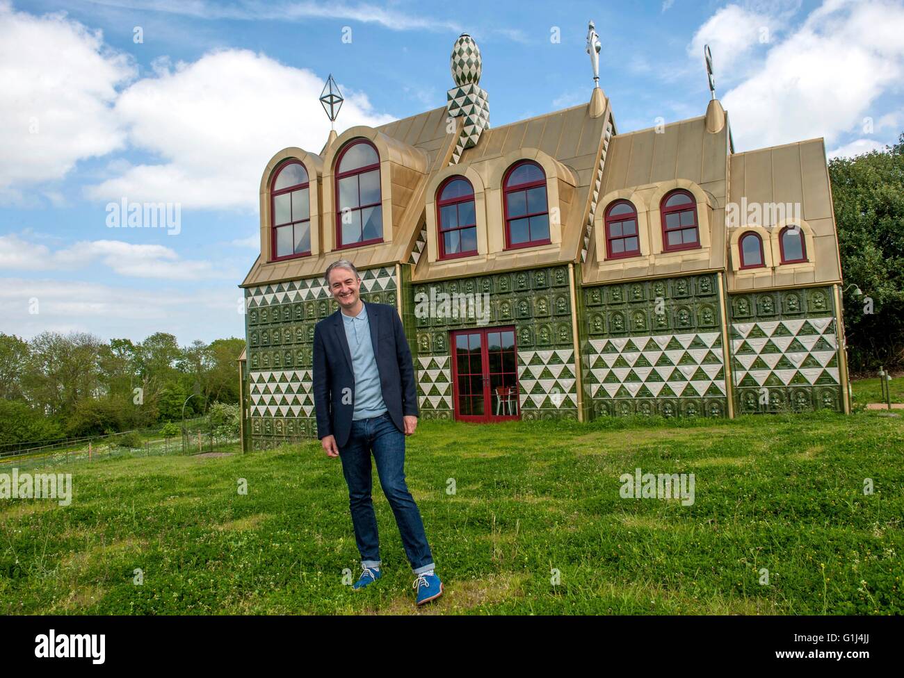 Artist Grayson Perry and architect Charles Holland [ of FAT Architects ...