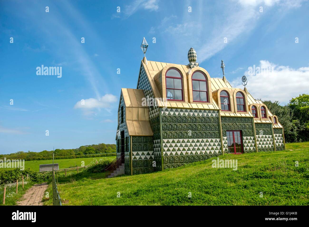 Artist Grayson Perry and architect Charles Holland [ of FAT Architects ...